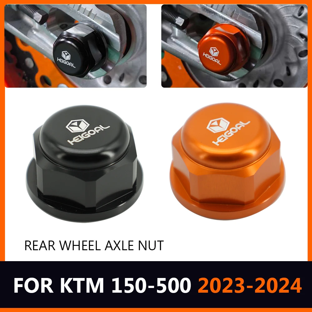 Rear-Wheel-Spindle-Axle-Nut-Screw-Slider-Block-Cap-For-KTM-EXC-EXCF-XCW ...