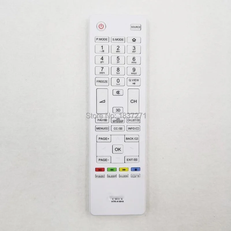 Original Remote Control Htr-a18ha For Haier Lcd Tv - Remote Control ...