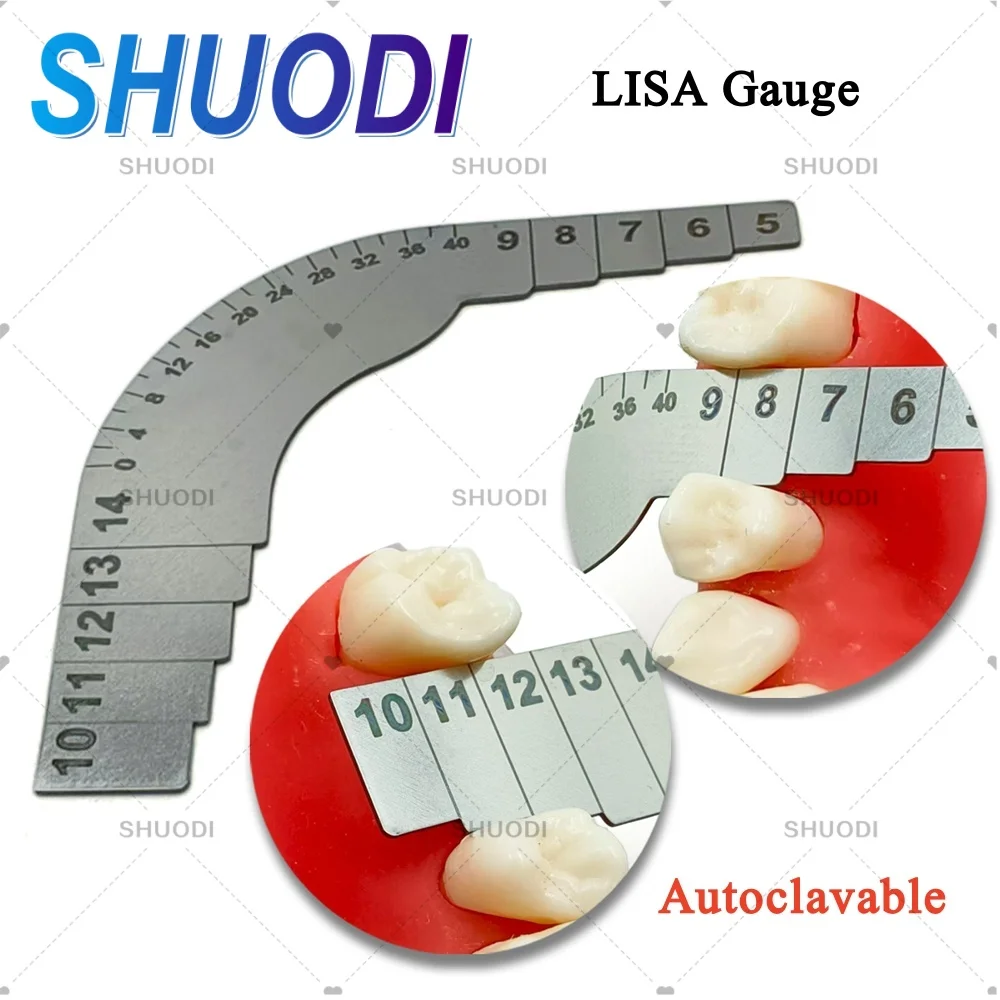 Stainless Steel Dental Implant Space Assessment Gauge Orthodontic Lisa ...