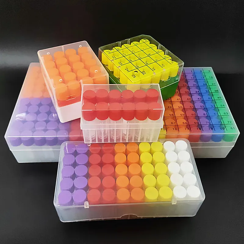 1set-50-81-100-well-Plastic-Cryotube-Storage-Box-50-81-100pcs-1-8ml-5ml ...