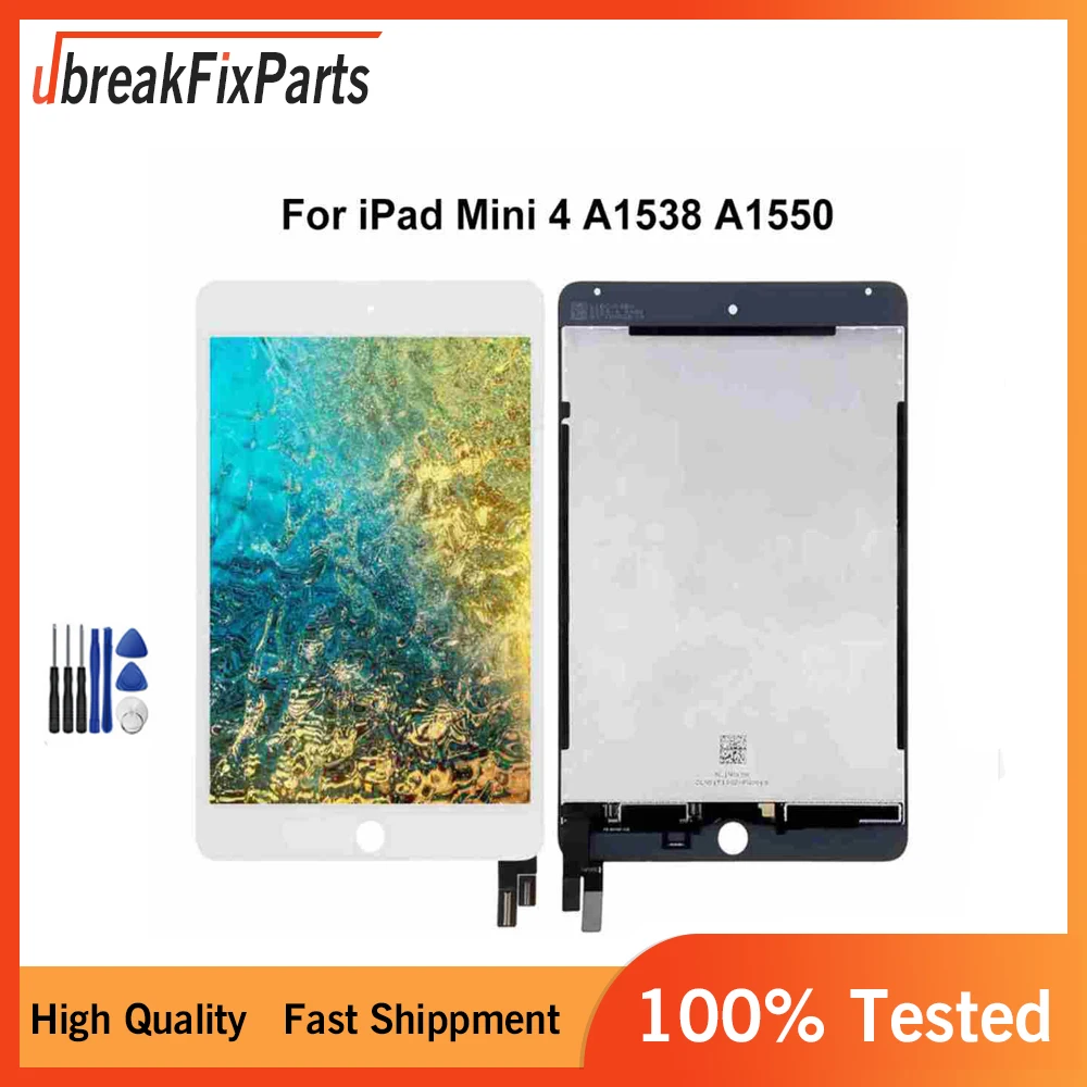 For IPad Mini 4 A1538 A1550 Lcd Display Touch Screen Digitizer Glass ...