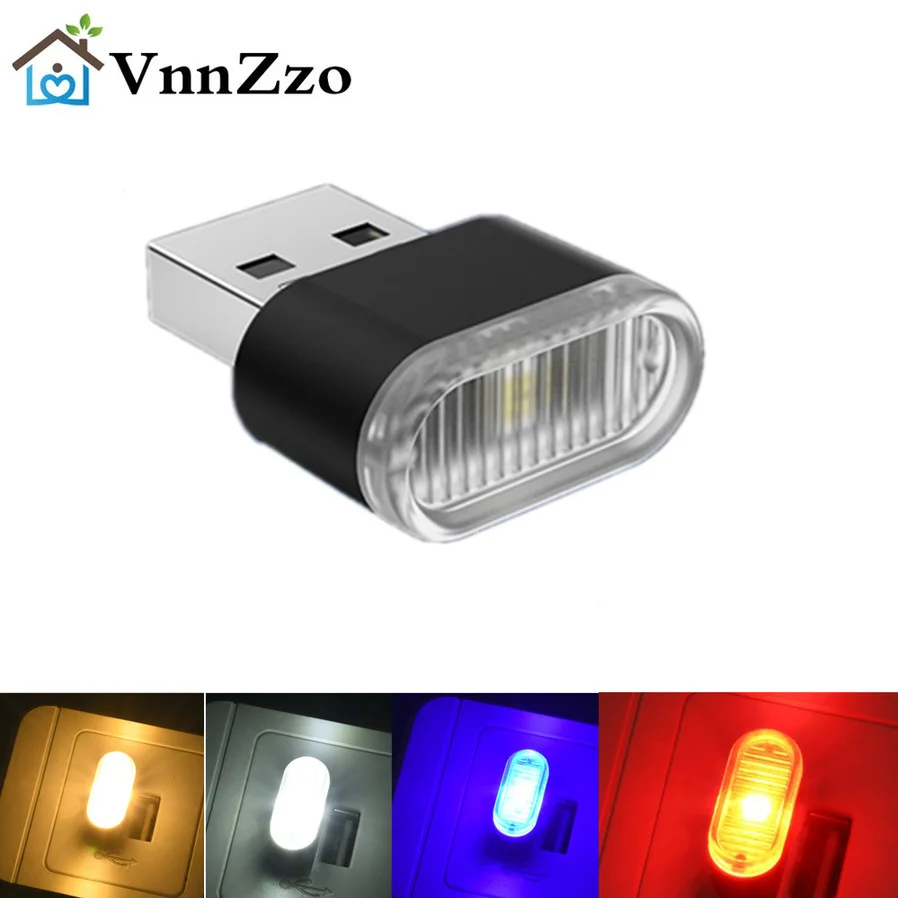 Mini-USB-Light-LED-USB-Night-Light-Modeling-Car-Ambient-Light-Neon ...