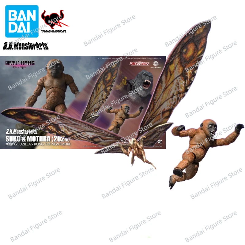 Bandai-figura-de-acci-n-de-S-H-Monsterarts-SHM-SUKO-MOTHRA-100-Original ...