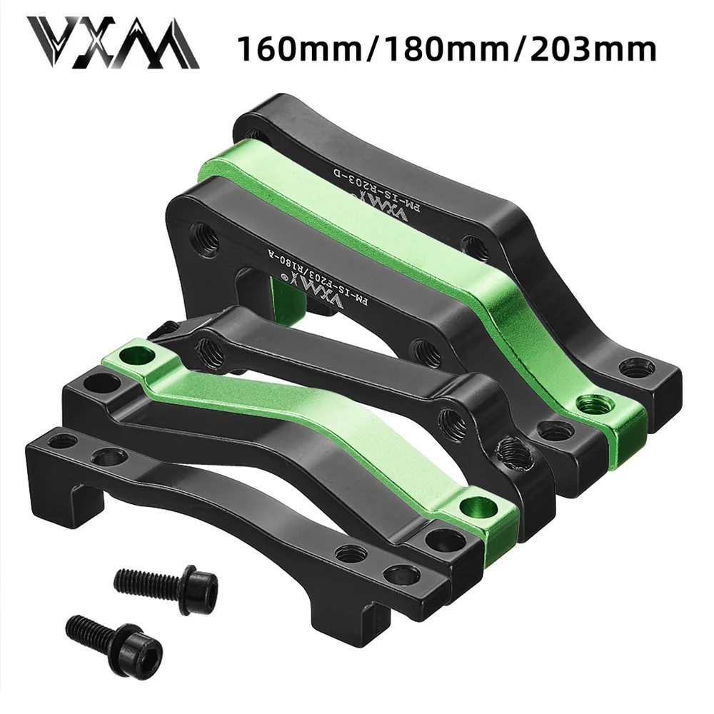 MTB-Bike-Disc-Brake-Rotors-Front-Rear-180mm-203mm-Caliper-Adapter ...