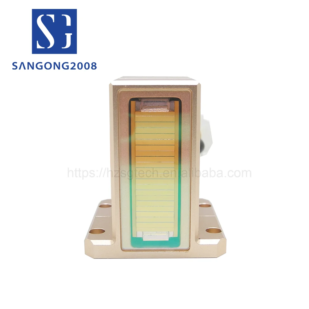 808 diode laser stack DVS 1010BAI, DVS L 1010BAI, 1000W 10bars*100W ...