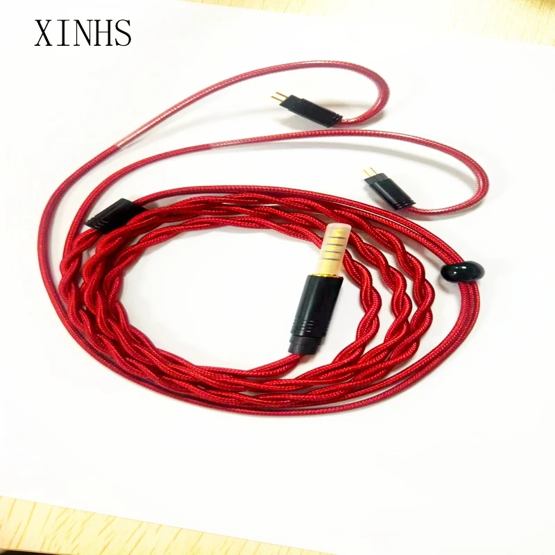 XINHS-2-Strands-4N-Pure-Silver-7N-Pure-Copper-Hybrid-HiFi-Headphone ...