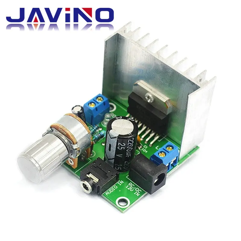 TDA7297 Audio Amplifier Board Module Dual-Channel Parts For DIY Kit Dual-Channel 15W+15W Digital ...