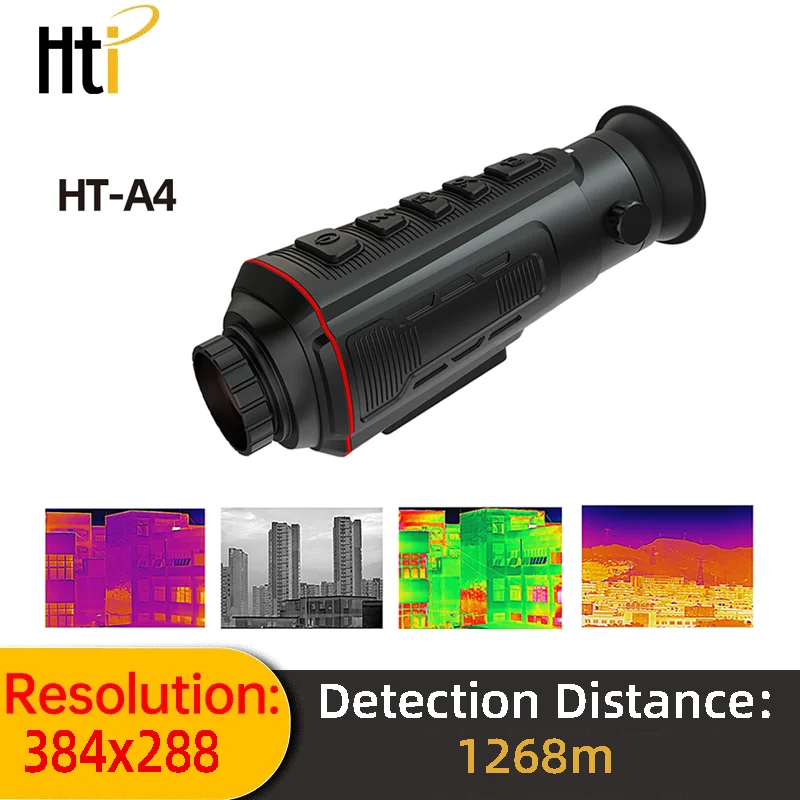 InfiRay Infrared Thermal imager for Hunt Night Vision Outdoor Handheld Dual HD With Screen WIFI ...