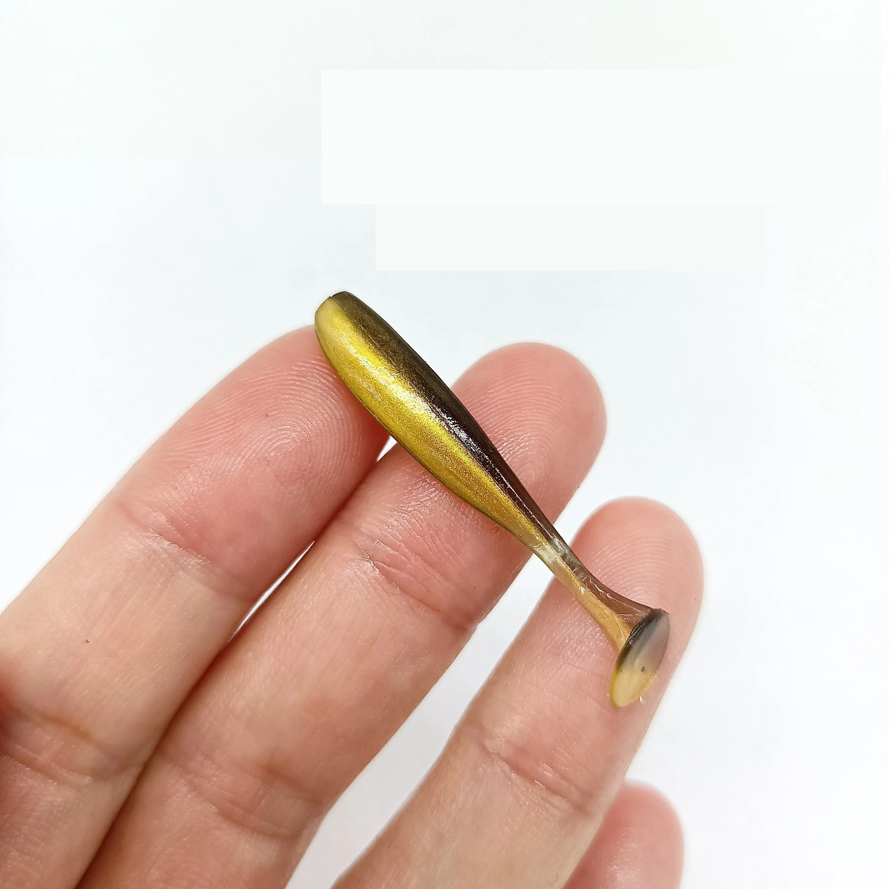 DUODUOYU 10PCS 40mm/0.45g T-tail Micro Soft Fishing Lures Worm Lure ...