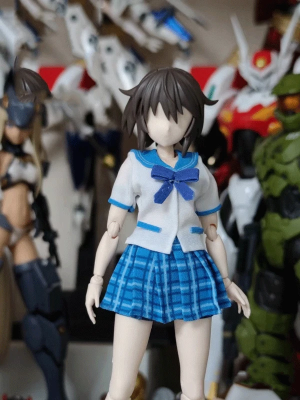 1-12-Female-Soldier-Clothes-Sailor-Suit-Shirt-Skirt-for-6-30ms-figma ...