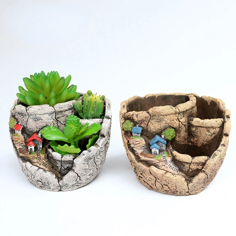 Creative-aerial-home-garden-succulent-flowerpot-green-plant-micro ...
