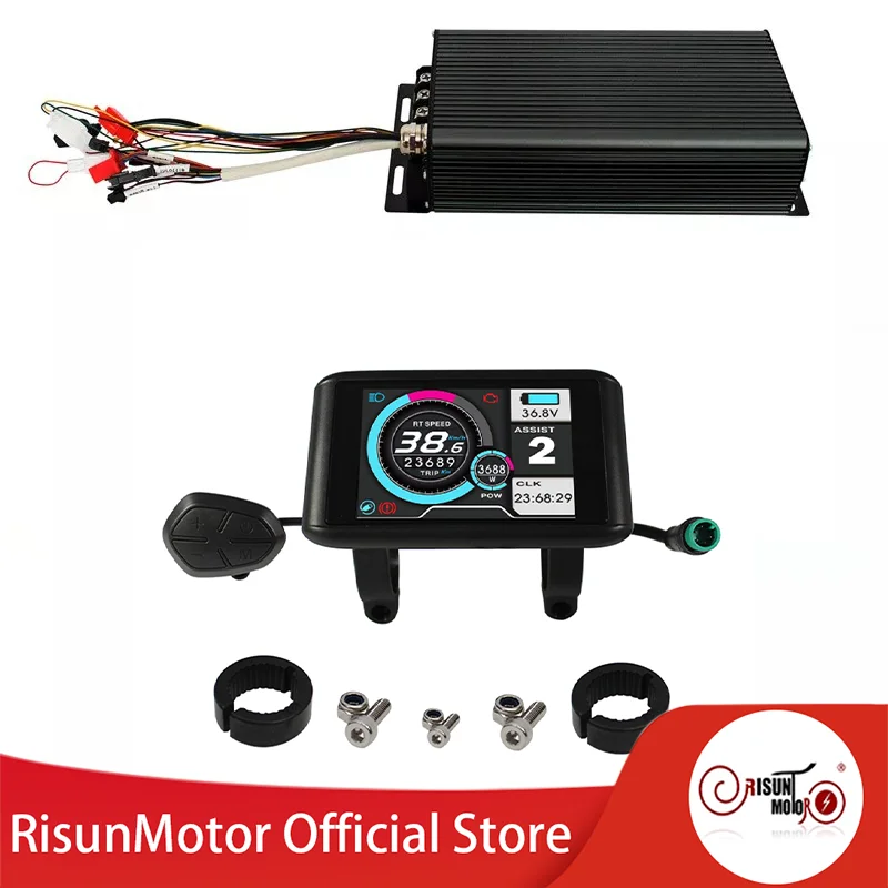 Risunmotor 48-72V 2600W-4000W 80A Sine Wave Controller Ebike ...