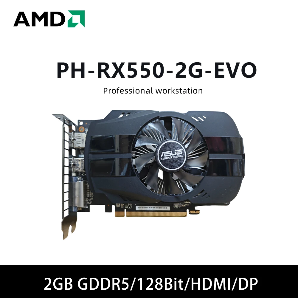 PH RX550 2G EVO & DUAL RX5500XT 04G EVO 4GB GDDR6 128 bits & RX 5500 XT ...