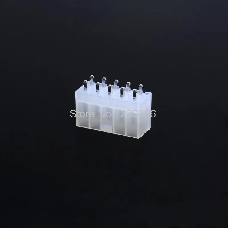 10p Circuit board connector 4.2mm 5557 Molex needle straight needle ...