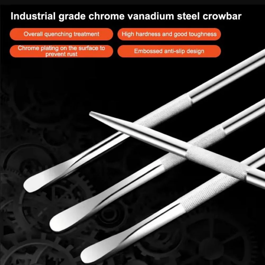 Industrial Heavy Duty Crowbar Pry Bar Made of Chrome Vanadium Steel ...