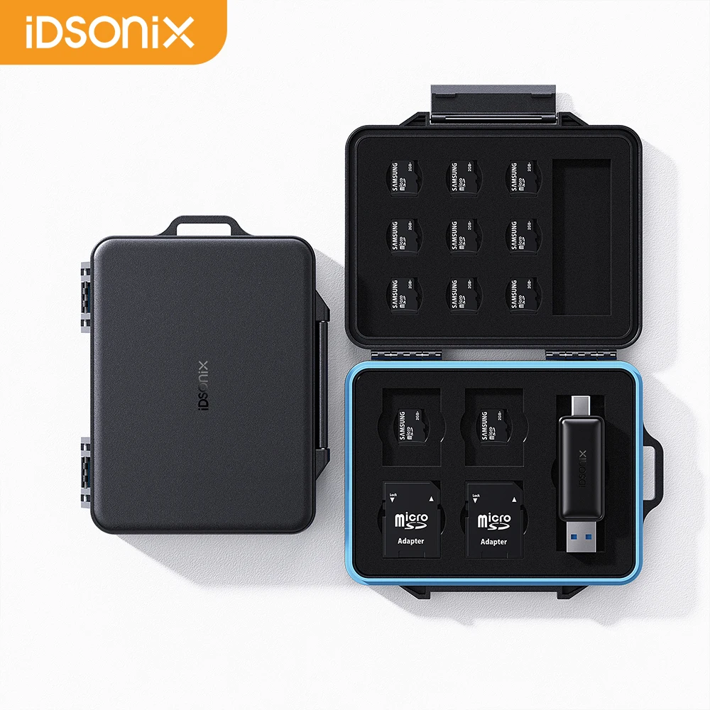 iDsonix-Micro-SD-Protective-Case-Waterproof-Memory-Card-Case-Portable ...