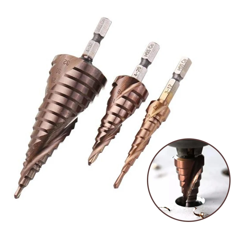 Drill Bit Hss Co High Speed Steel Cobalt M35 | Hss Co M35 Cobalt Step Drill Bit - M35 - Aliexpress