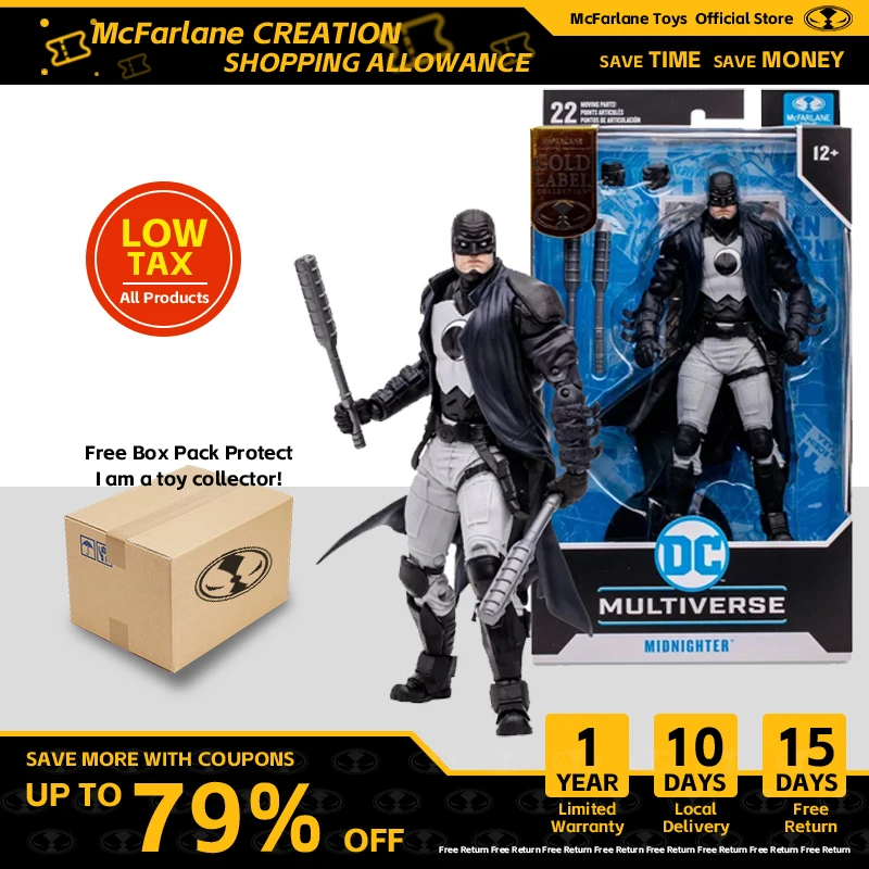 McFarlane-Toys-DC-Comics-Midnighter-Batman-18cm-Action-Figure-Garage ...
