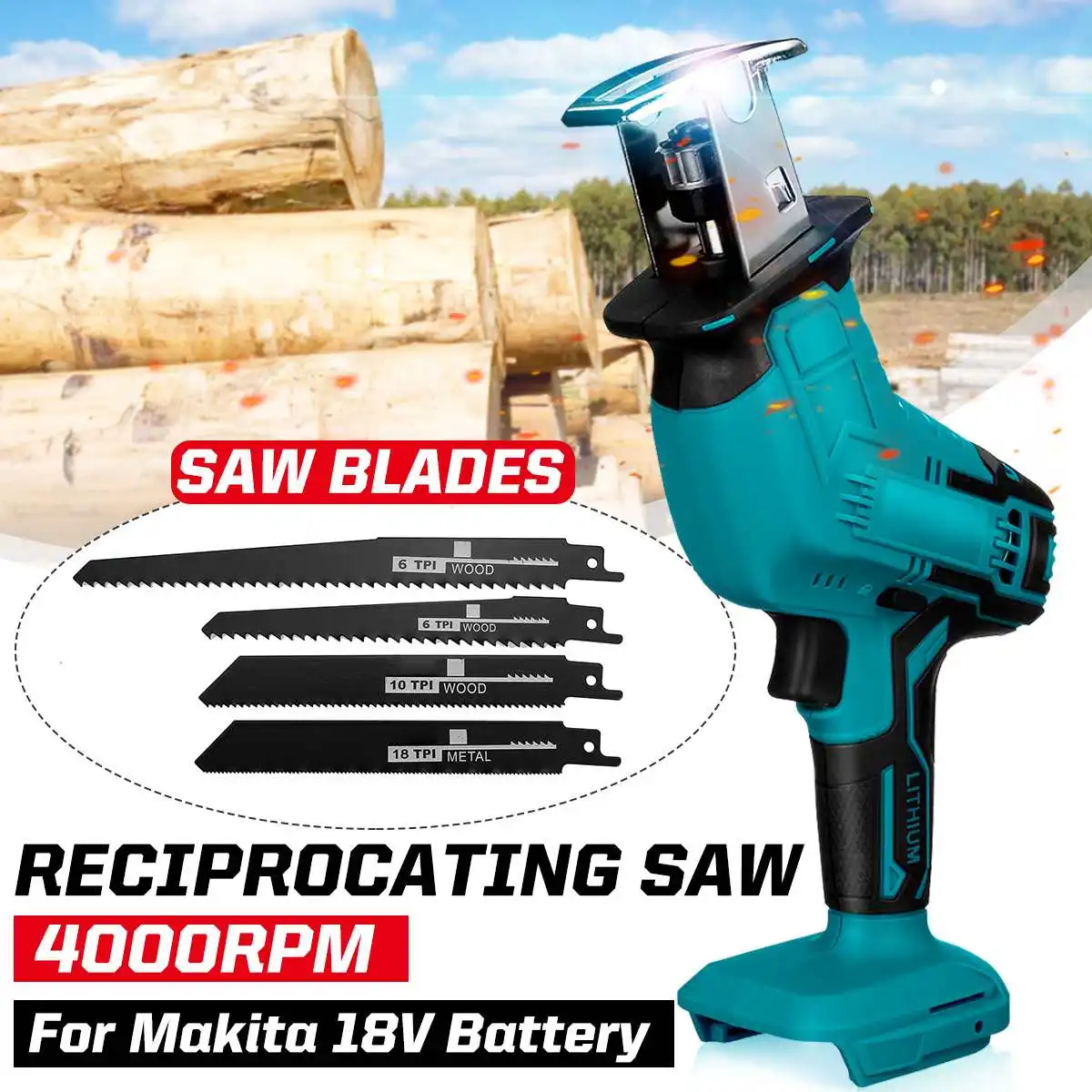Cordless-Electric-Reciprocating-Saw-with-4-Blades-Chainsaw-Wood-Metal ...