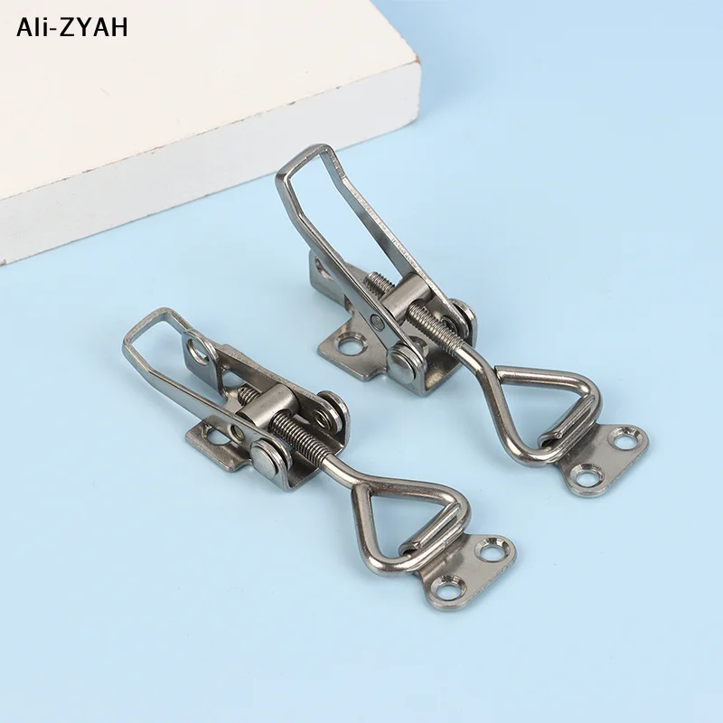 1Pc 304 Stainless Steel Clamp Deck Hasp Lock Boat Accessories Locker ...