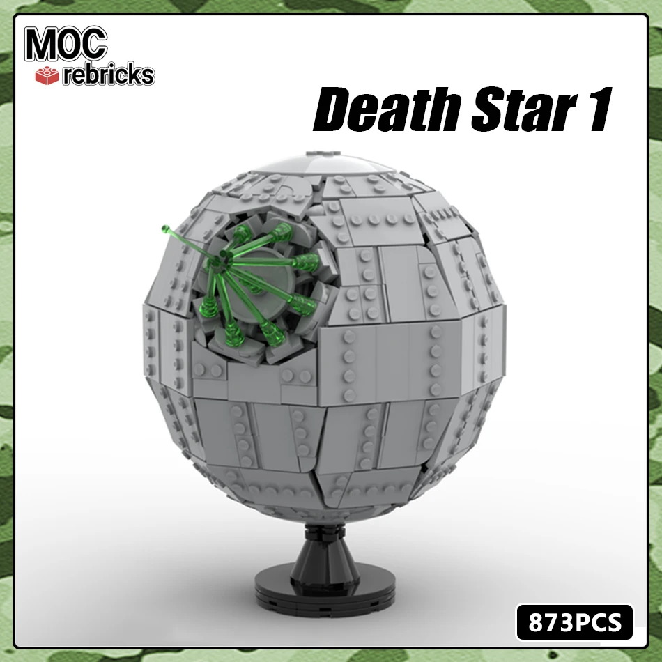 MOC Death Star 1 Display Model Building Block Set, Space War Movie ...