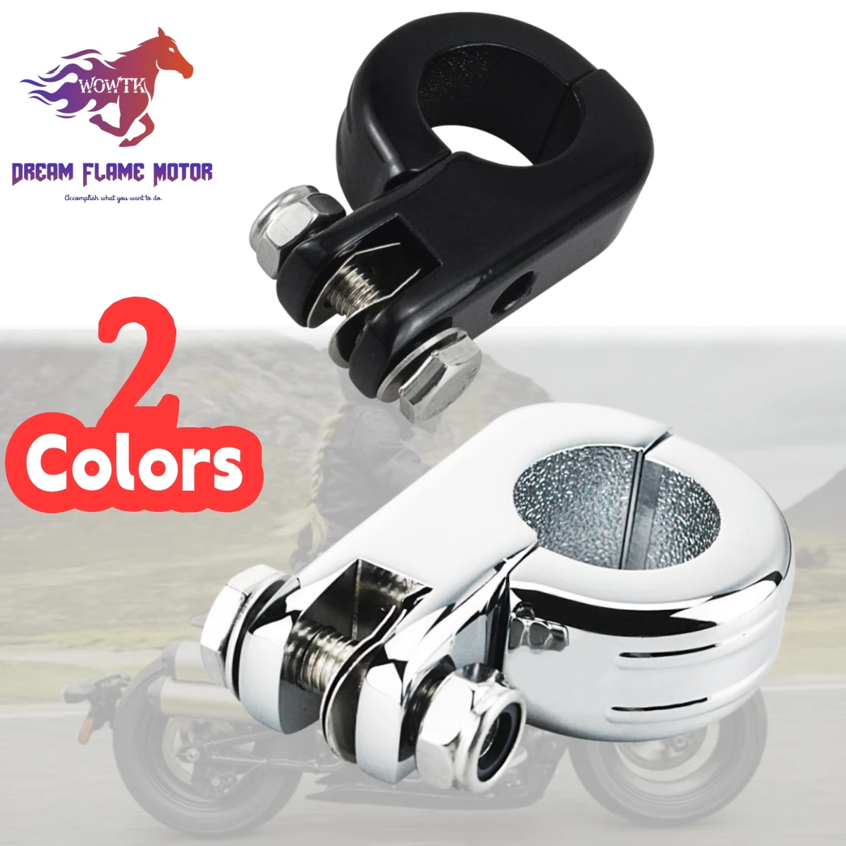 1-4-Foot-Peg-Clamps-Mounting-Kit-Accesorios-Moto-For-Harley-Honda ...