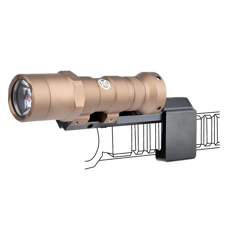 Tactical-Thorntail-Offset-side-Mount-For-M300-M600-Flashlight-Surefir ...