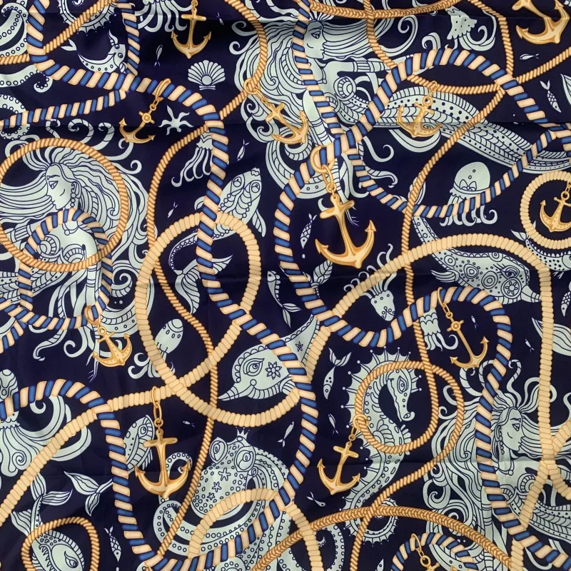 Nautical Print Fabric