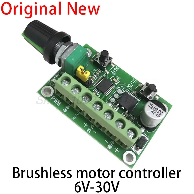 Wholesale-6V-12V-24V-PWM-DC-Brushless-Motor-Controller-6-To-30V-BLDC ...