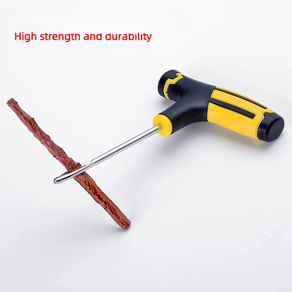 For Truck Motorcycle Car Tire Repair Tools Kit with Strips Tubeless ...
