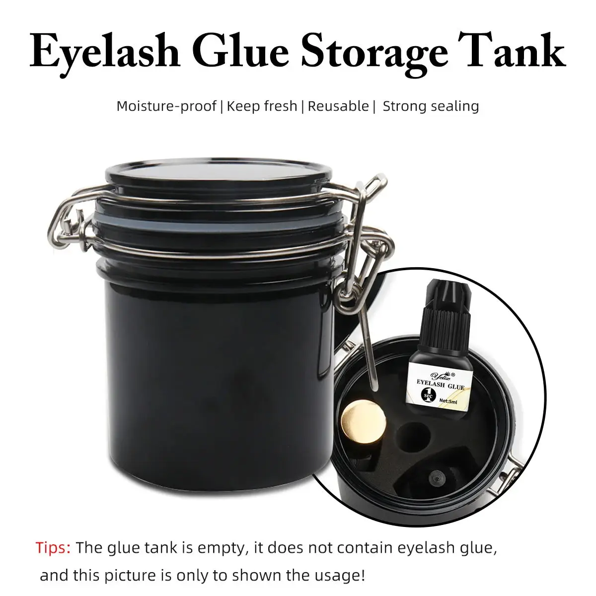 1pcs-Eyelash-Glue-Storage-Tank-Container-Individual-Grafting-False ...