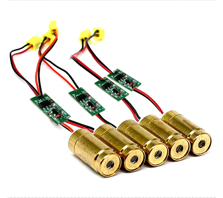 532nm 35mW Green Laser Module 3V Copper Laser Spot Irradiation ...