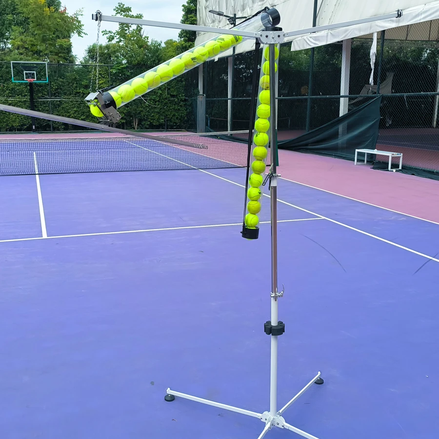 Tennis-server-Collapsible-tennis-ball-drop-device-Non-electric-tennis ...