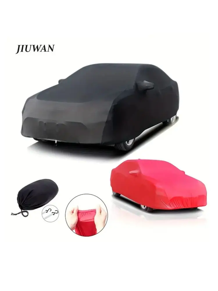 Universal Stretch Car Cover Sunproof Windproof Dustproof Scratch ...