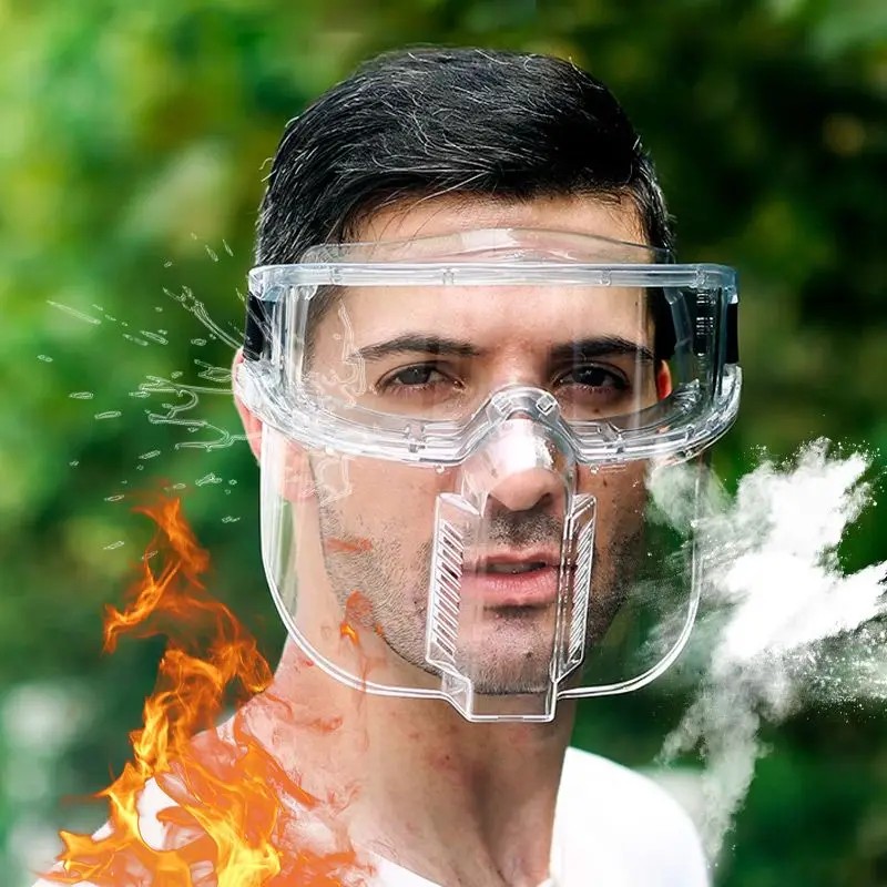 Multipurpose-Ergonomic-Transparent-Protected-Face-Shield-Full-Face-Mask ...