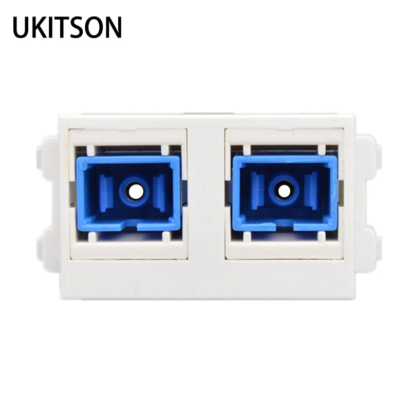 Optical Fiber Adaptor Female Female | Keystone Fiber Connector - Dual ...
