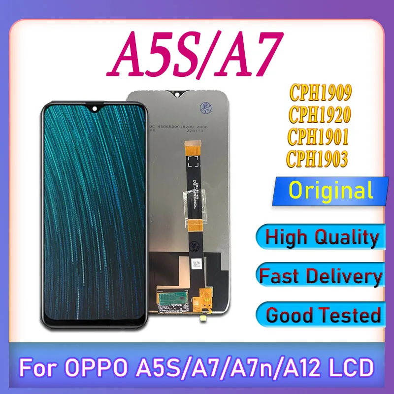 Original-6-2-For-OPPO-A5S-AX5s-CPH1909-LCD-Display-Touch-Screen ...