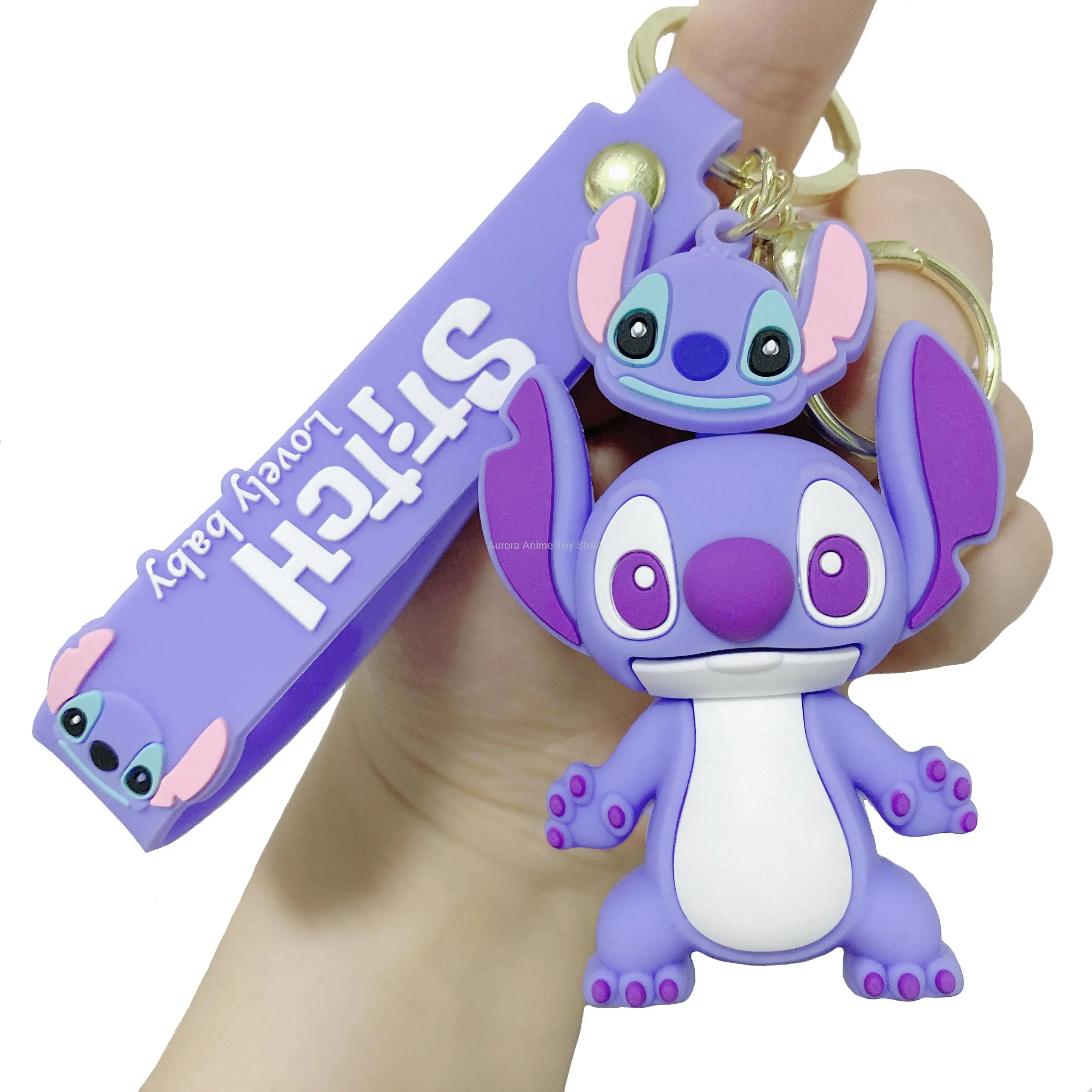 New-Anime-Disney-Keychain-Variety-of-Cartoon-Lilo-Stitch-Cute-Doll ...