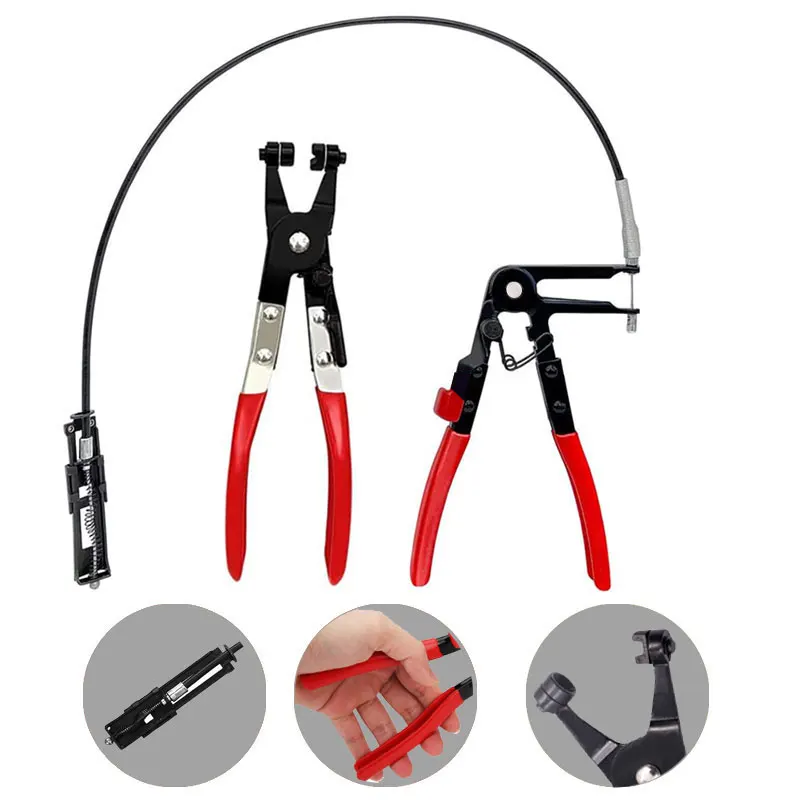 Automobile-Tube-Bundle-Clamps-25-6inch-Hose-Pliers-Oil-Valve-Seal ...