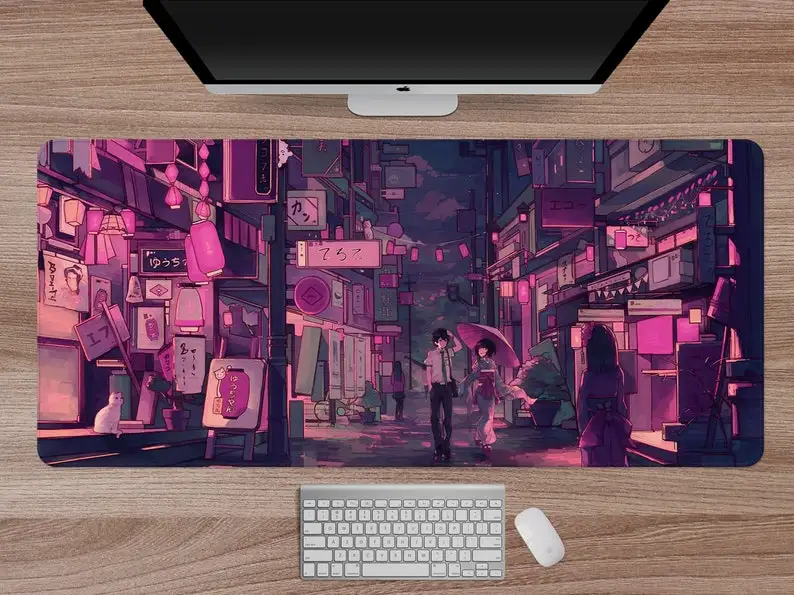 Keyboards & Mice Computers & Peripherals xxl gaming deskmat Purple ...
