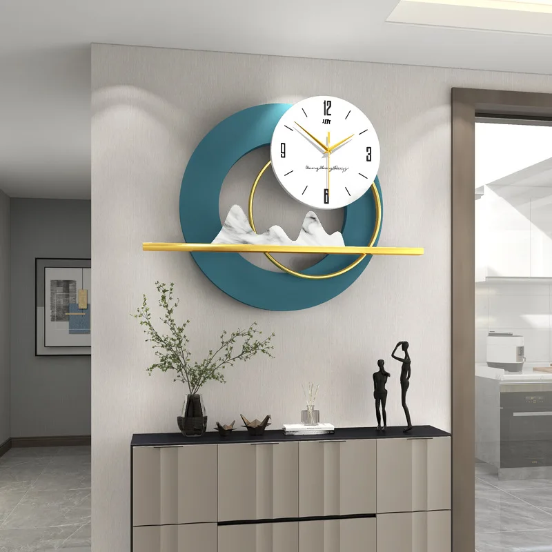 Luxury Mural Wall Clocks Modern Design Large Unusual Stylish Wall ...