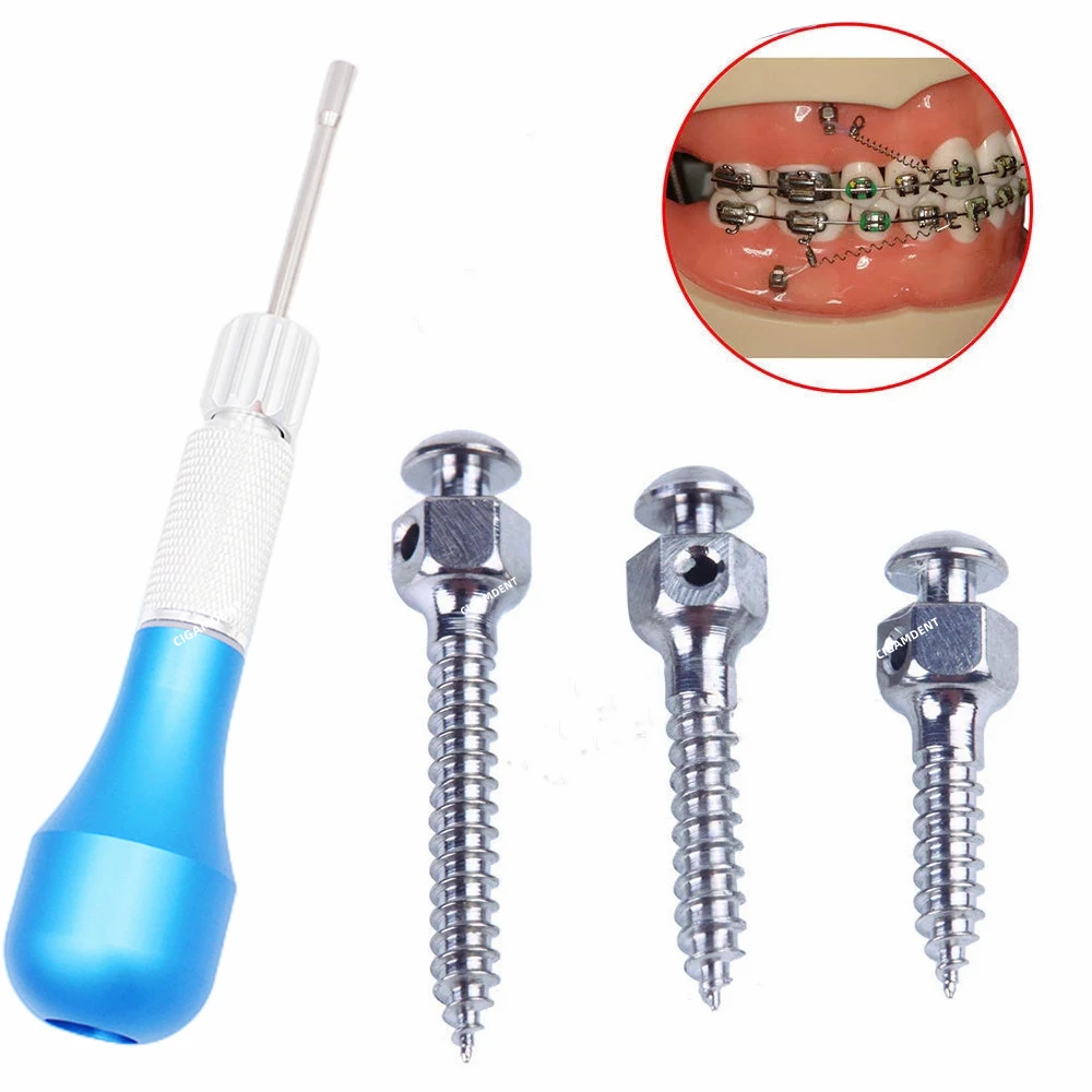 Mini microimplante Dental de ortodoncia, destornillador de hueso de ...