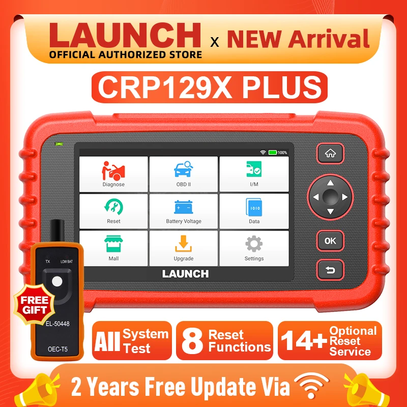 New LAUNCH CRP129X PLUS OBD2 Scanner Auto Code Reader Car Diagnostic ...