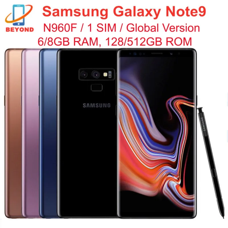 Samsung Smartphone Galaxy Note 9, NDavid Exynos, Octa Core, 6 Go, 8 Go ...