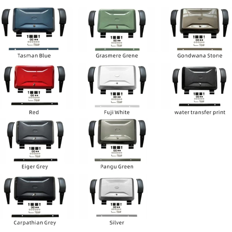 For Land Rover Defender 90/110/130 ABS Car Storage Box Tools Set Box ...