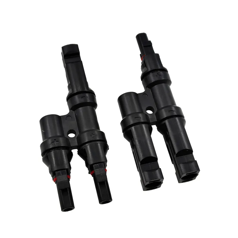 1-Pair-IP67-Solar-PV-Connector-Approved-2-to-1-T-Branch-Male-And-Female ...