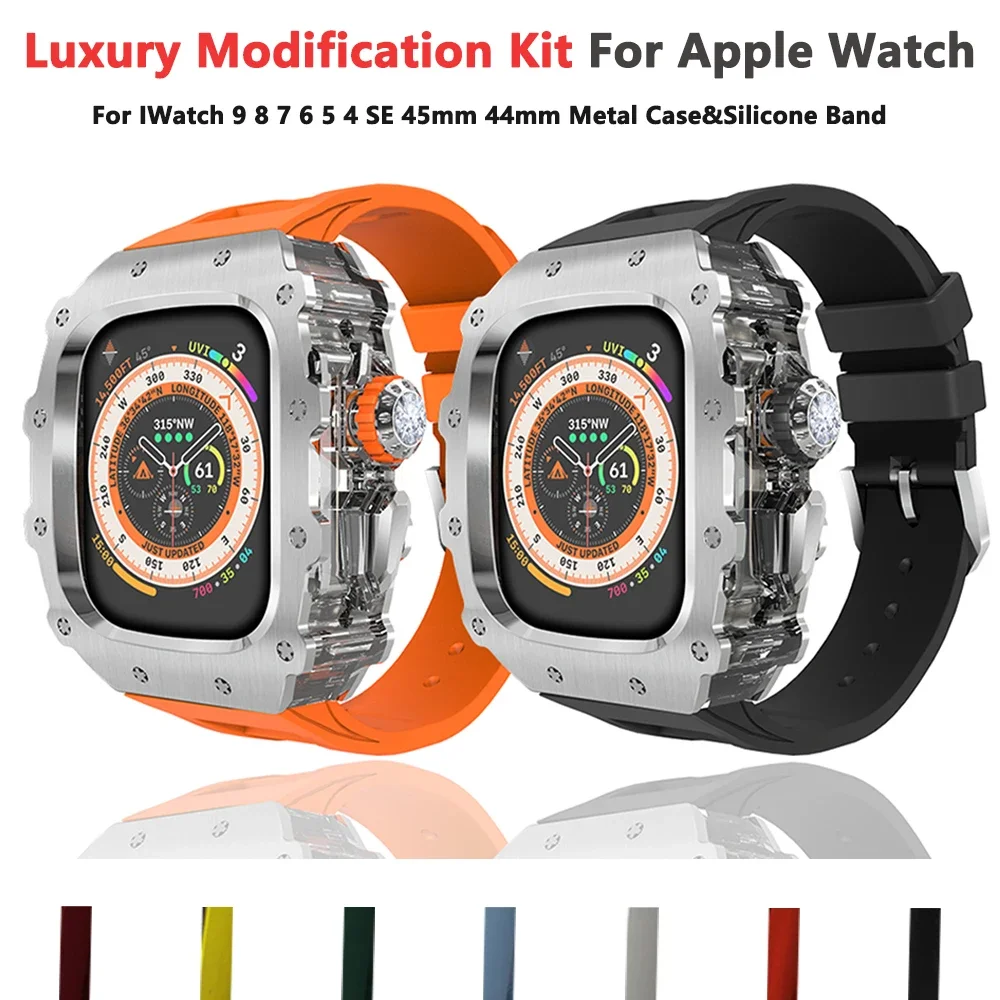 Kit-de-modificaci-n-para-Apple-Watch-Ultra-2-caja-de-Metal-con-marco ...