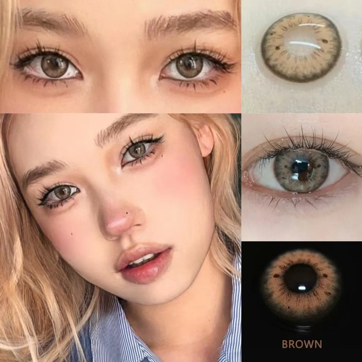 1-Pair-Korean-Lenses-Color-Contact-Lenses-for-Eyes-Natural-Look-Anime ...