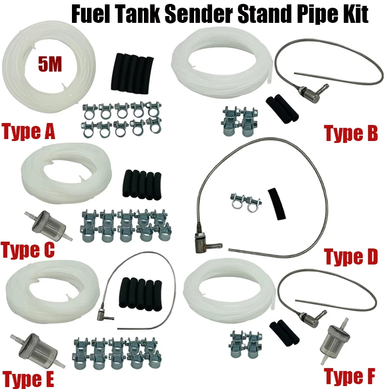 Fuel Tank Standpipe Kit Replaceable Parking Heater Fuel Line Oil Fuel ...