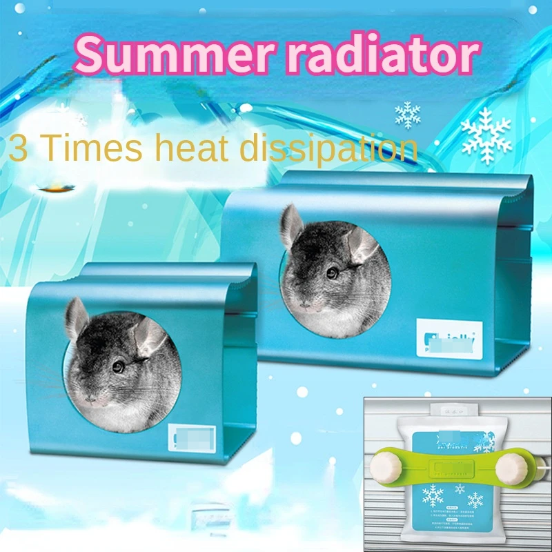 Small-Pet-Summer-House-Chinchilla-Rabbit-Guinea-Pig-Cooling-Nest-Small ...